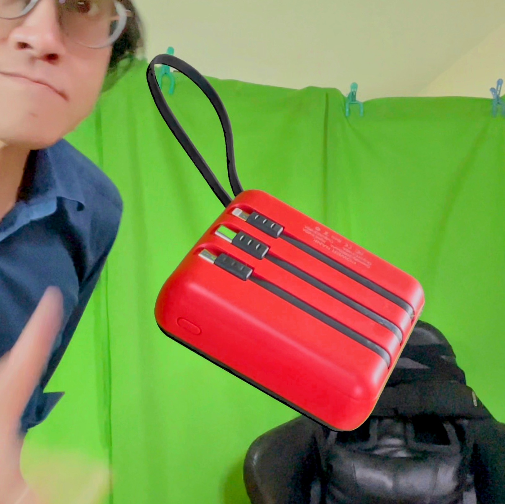 Fast-charging Mini Power Bank with Built-in Cables in Singapore ...