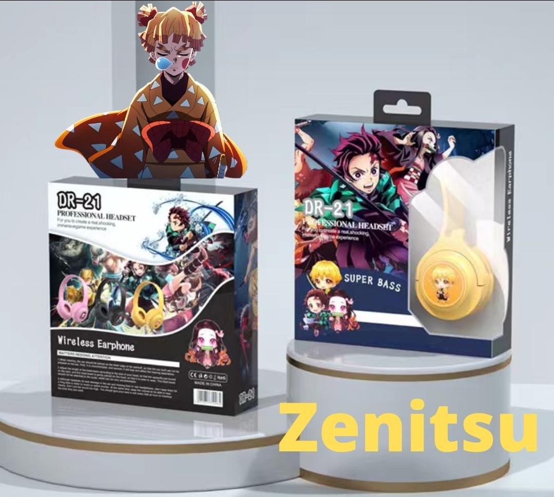 Buy Demon Slayer Headphones – Zenitsu - Adrian Video Image