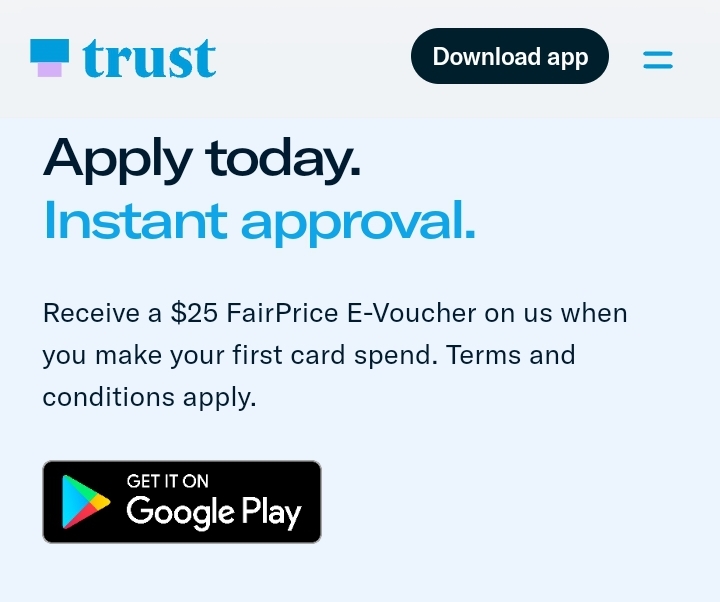 How can I apply for a Trust Credit Card - Adrian Video Image