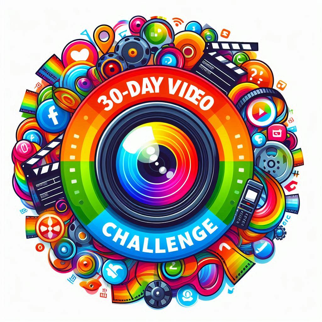 30-Day Video Content Creation Challenge - Join Now - Adrian Video Image