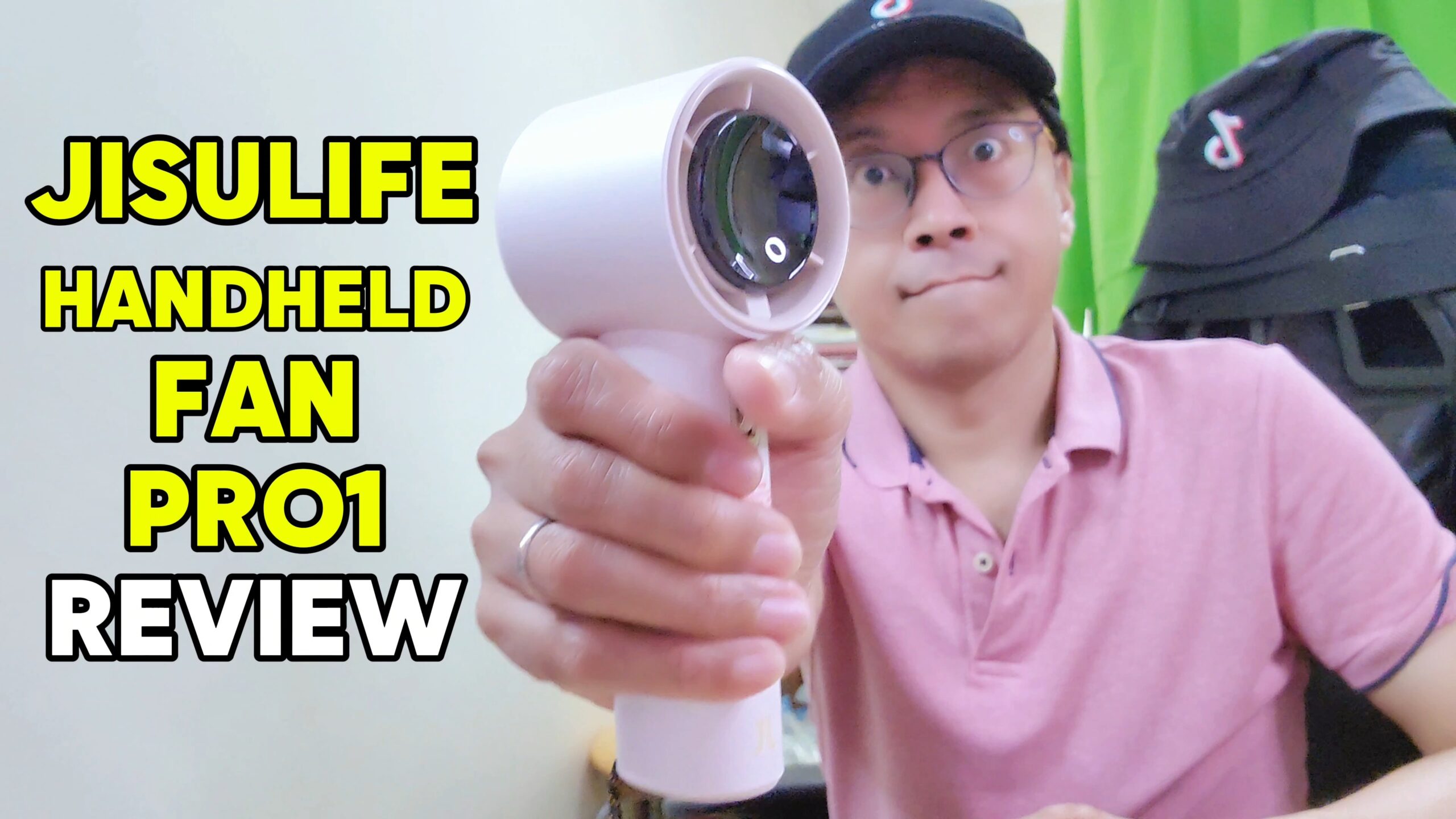 [154]💨 Jisulife Handheld Fan Pro1 Review - Adrian Video Image