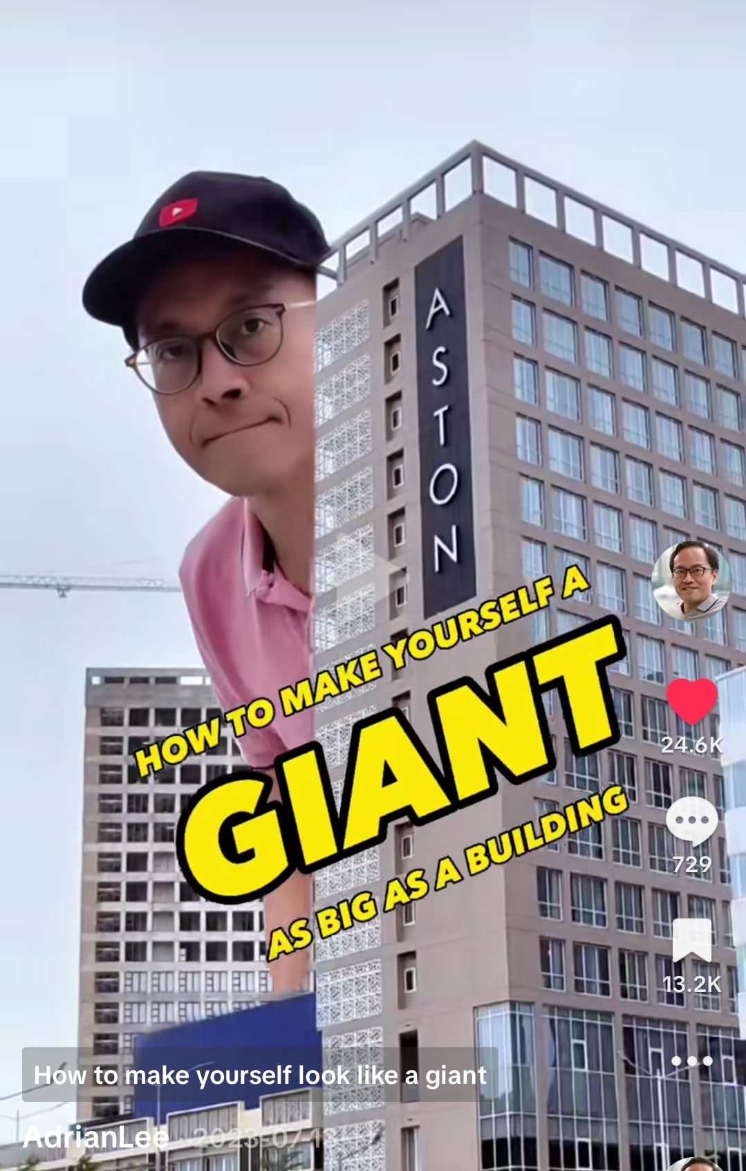 [080]🏢 How to Make Yourself Look Like A Giant in a Video using this ...